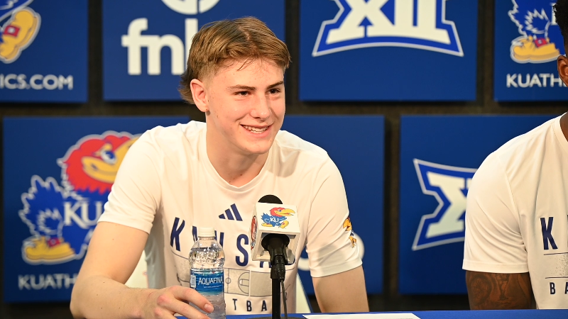 Kansas guard and Aussie Johnny Furphy comments about his Down Under ...