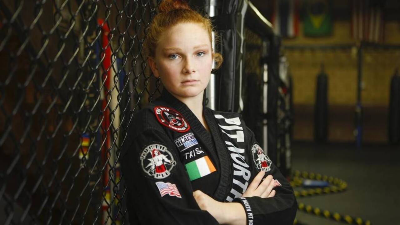 Watch this 14-year-old Atascadero fighter show off her MMA skills ...
