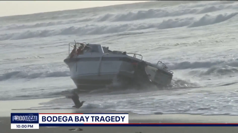 Boat capsizes in Bodega Bay, Northern California | Merced Sun-Star