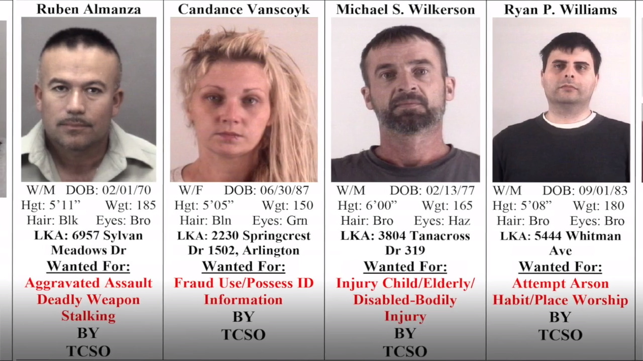 Video: Tarrant County's 10 Most Wanted Criminals, June 6 | Modesto Bee