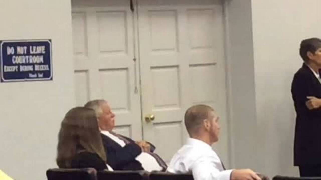 Sheriff's accused killers in court as jurors watch video of fatal chase ...