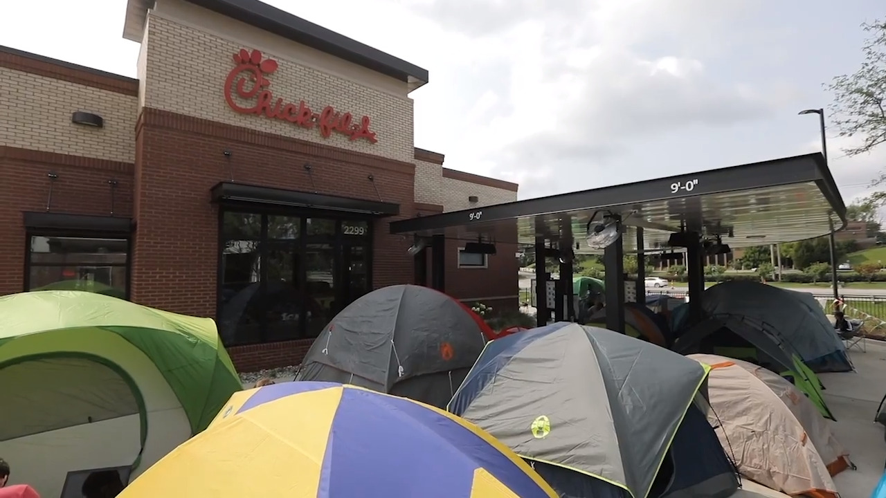 Camping to be first 100 to win free Chick-fil-A for a year | Lexington ...