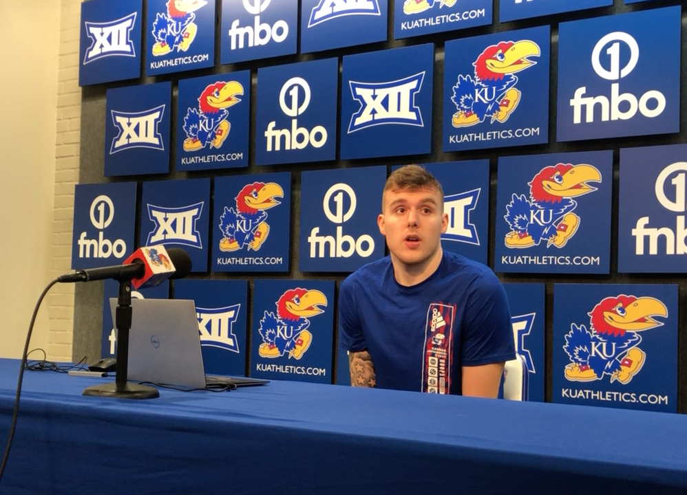 KU Jayhawks' Cam Martin explains why he took a redshirt (Video ...