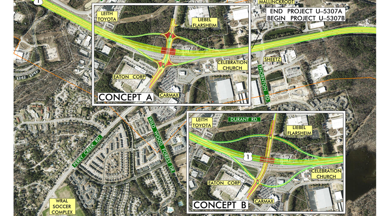 U.S. 1 freeway among Triangle highway projects to be delayed | Raleigh ...