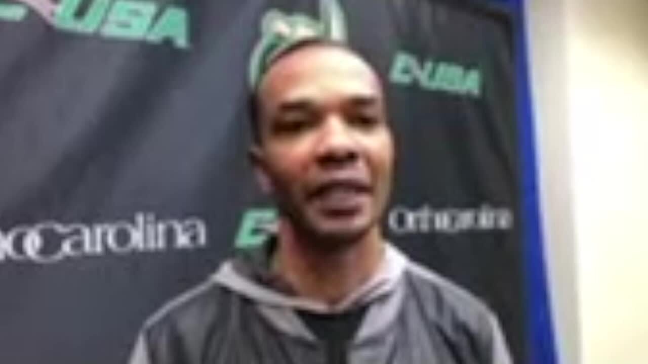 Head basketball coach Ron Sanchez talks about one of Charlotte 49ers ...