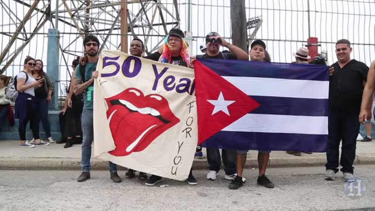 Cuban fans arrive for a free concert by the Rolling Stones | Miami Herald