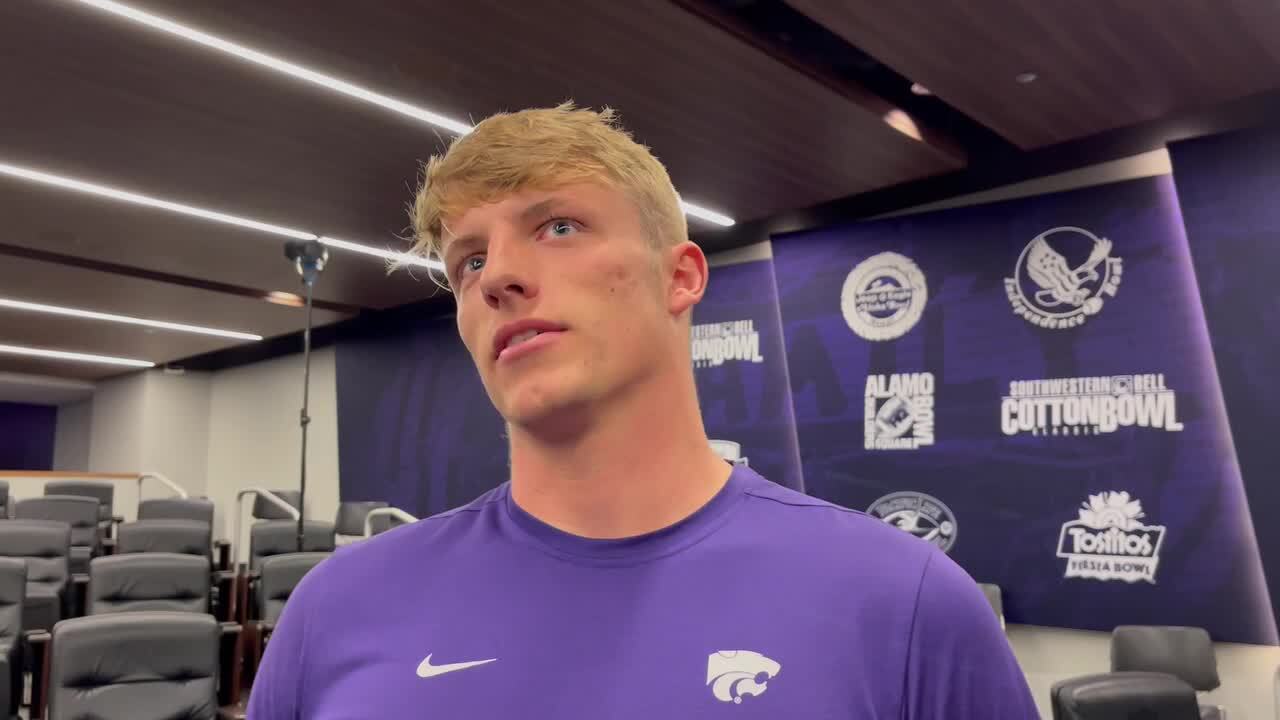 K-State defender Nate Matlack fired up to play Missouri | Wichita Eagle