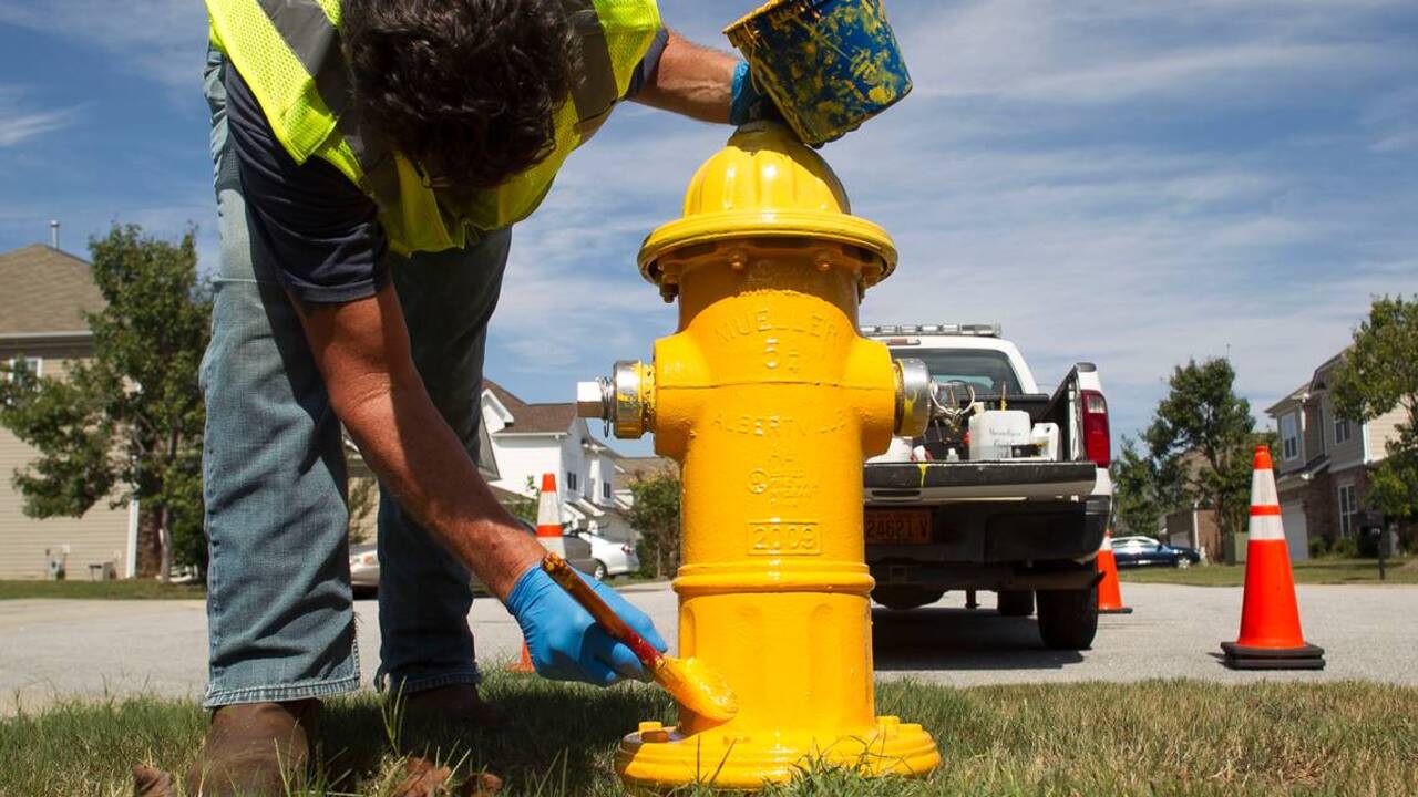 Fire hydrants color changing To yellow | Raleigh News & Observer