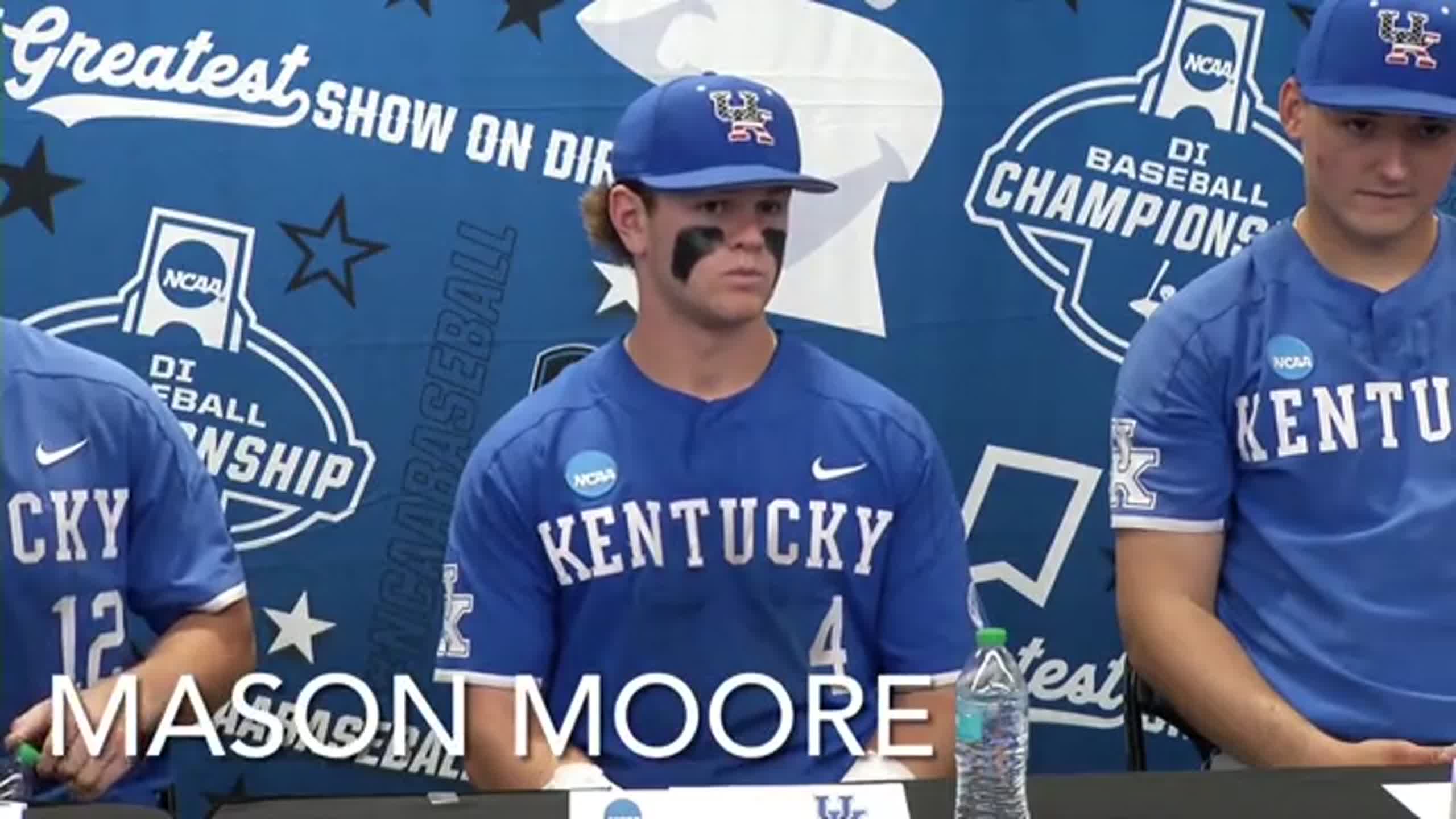 Kentucky pitcher Mason Moore on NCAA Tournament win | Lexington Herald ...