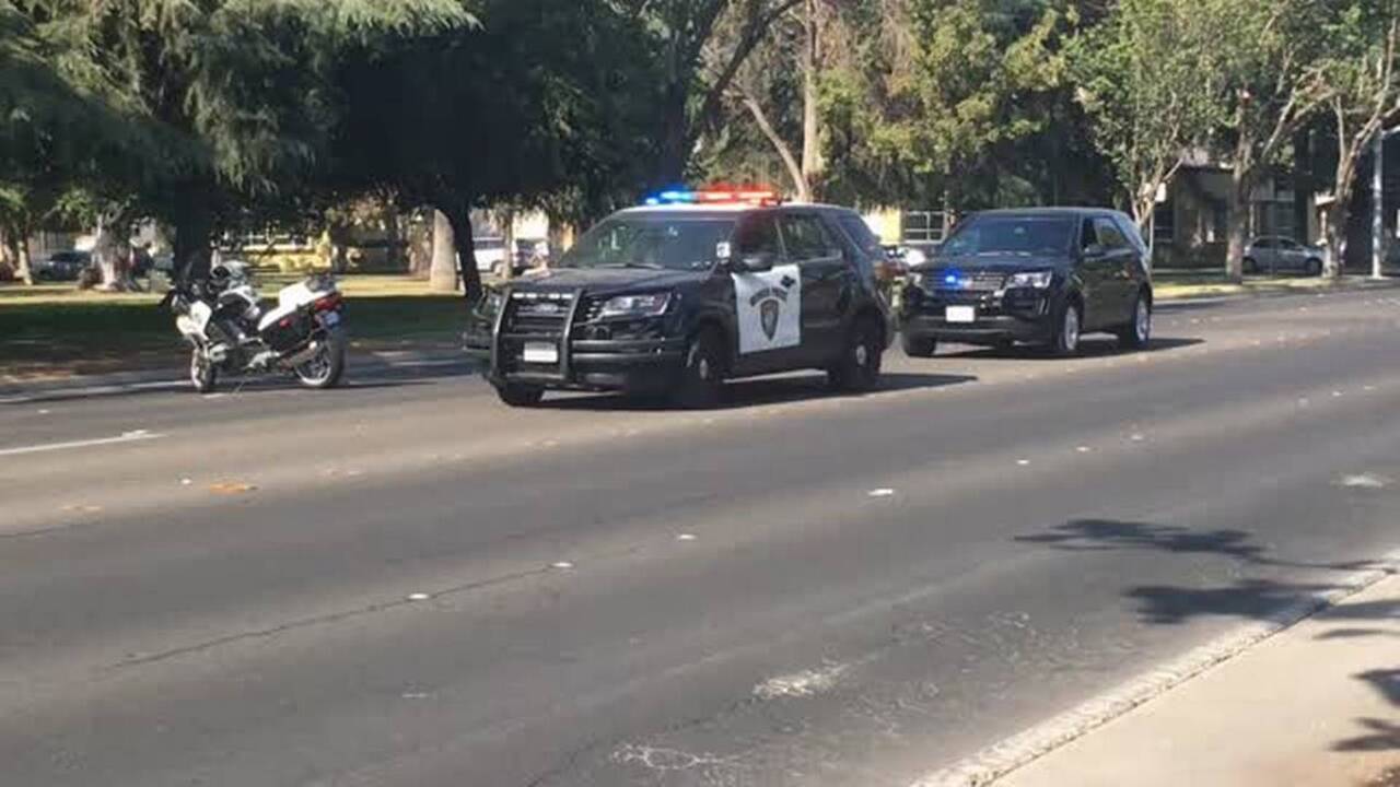 Merced police officer suffers minor injuries in motorcycle crash ...