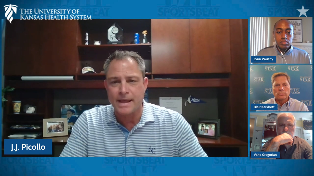 Royals general manager joins the SportsBeat Live discussion | Kansas ...
