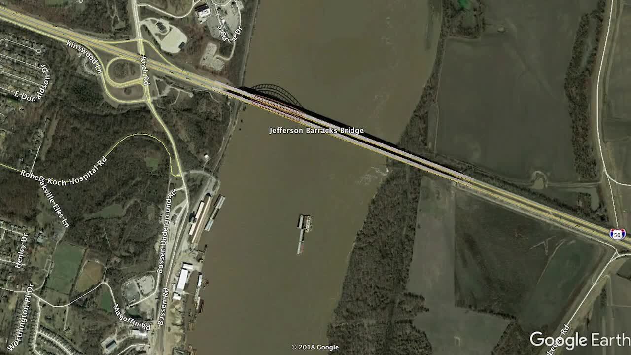 With work on two main bridges in St. Louis, traffic will be congested ...