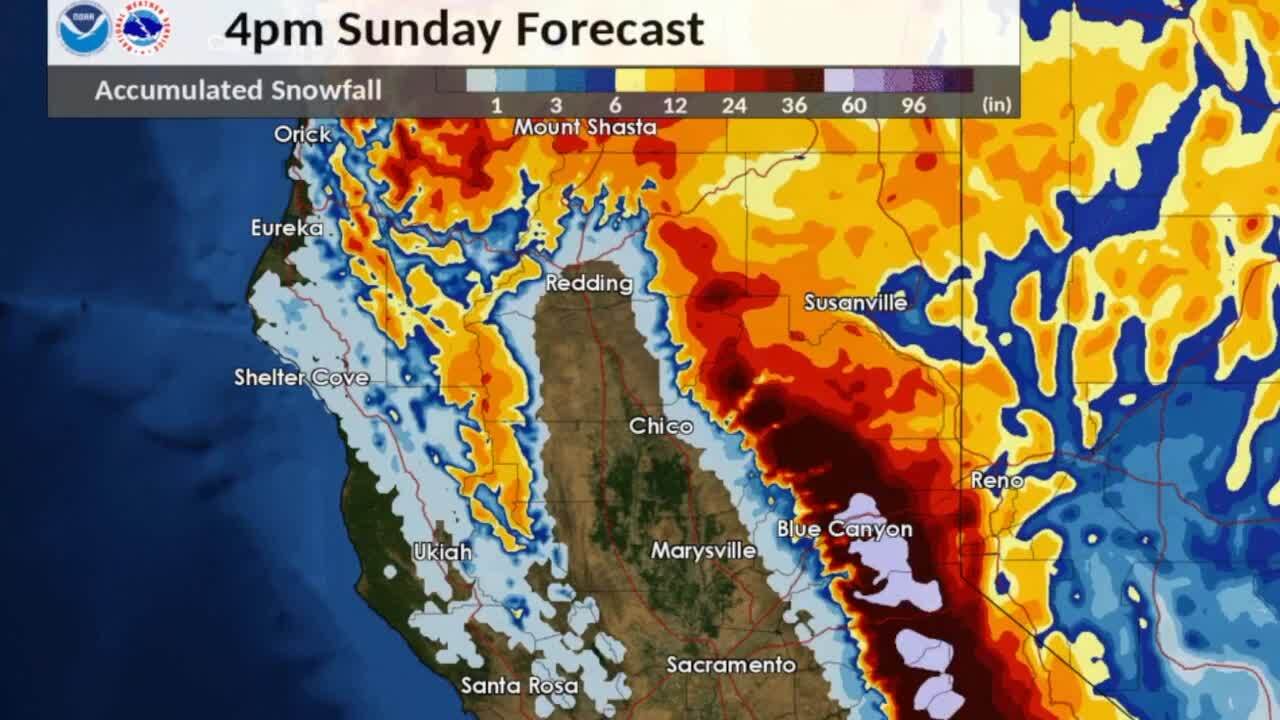 Watch how the snow will hugely accumulate Friday through Sunday ...