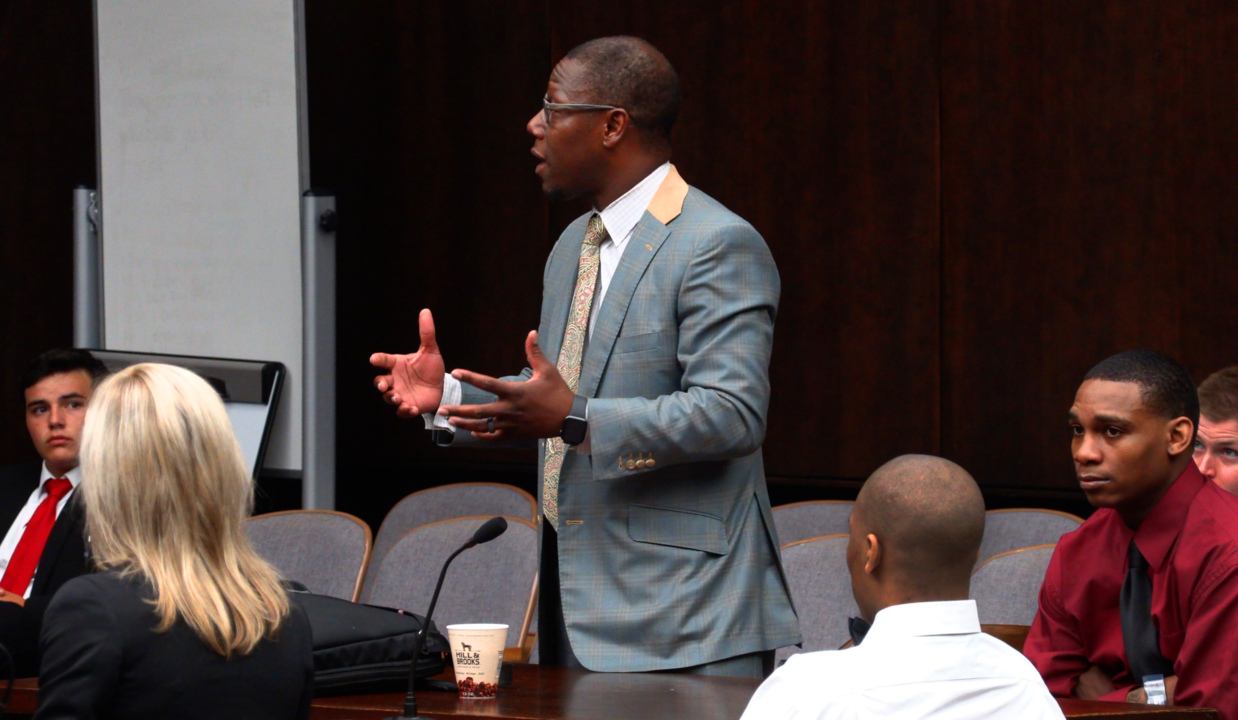 Judge Ron Mullins granted prosecutor George Lipscomb's motion to sever ...