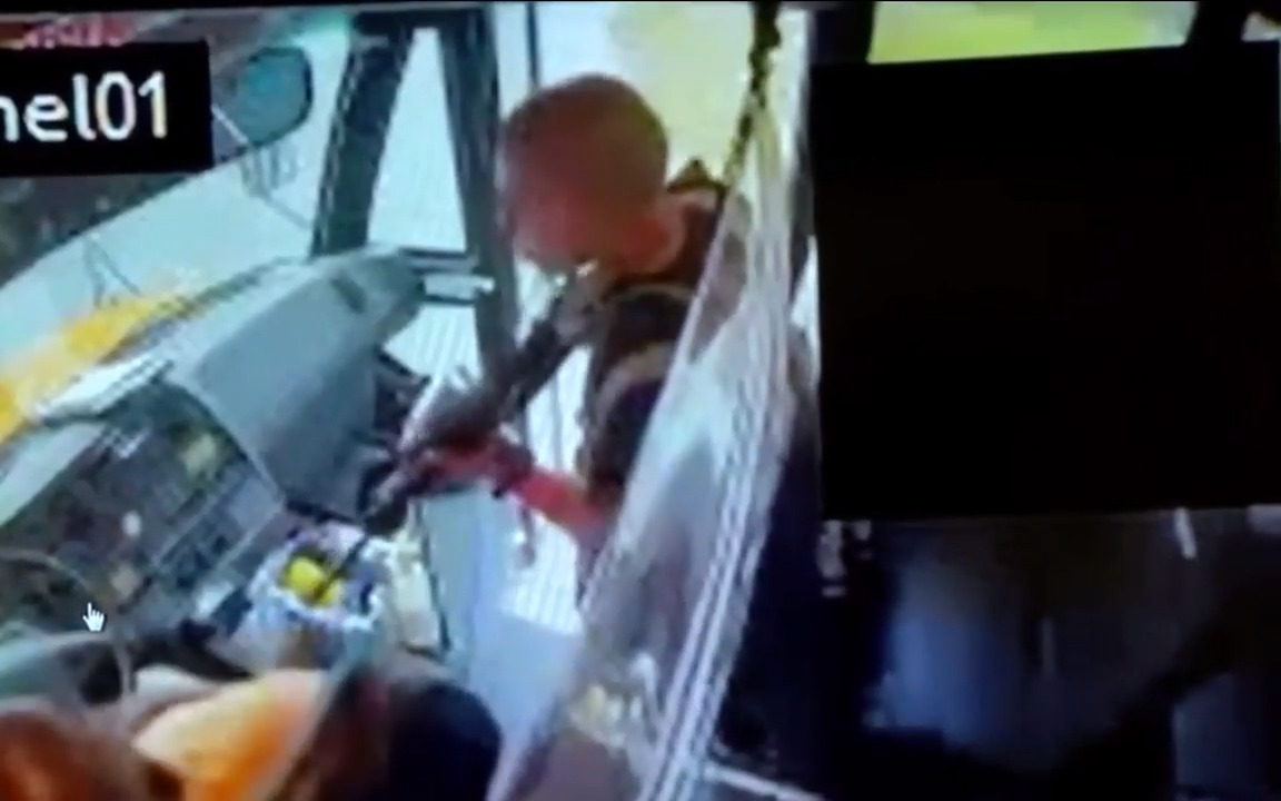 School bus driver keeps calm as an armed soldier hijacks bus | Raleigh ...