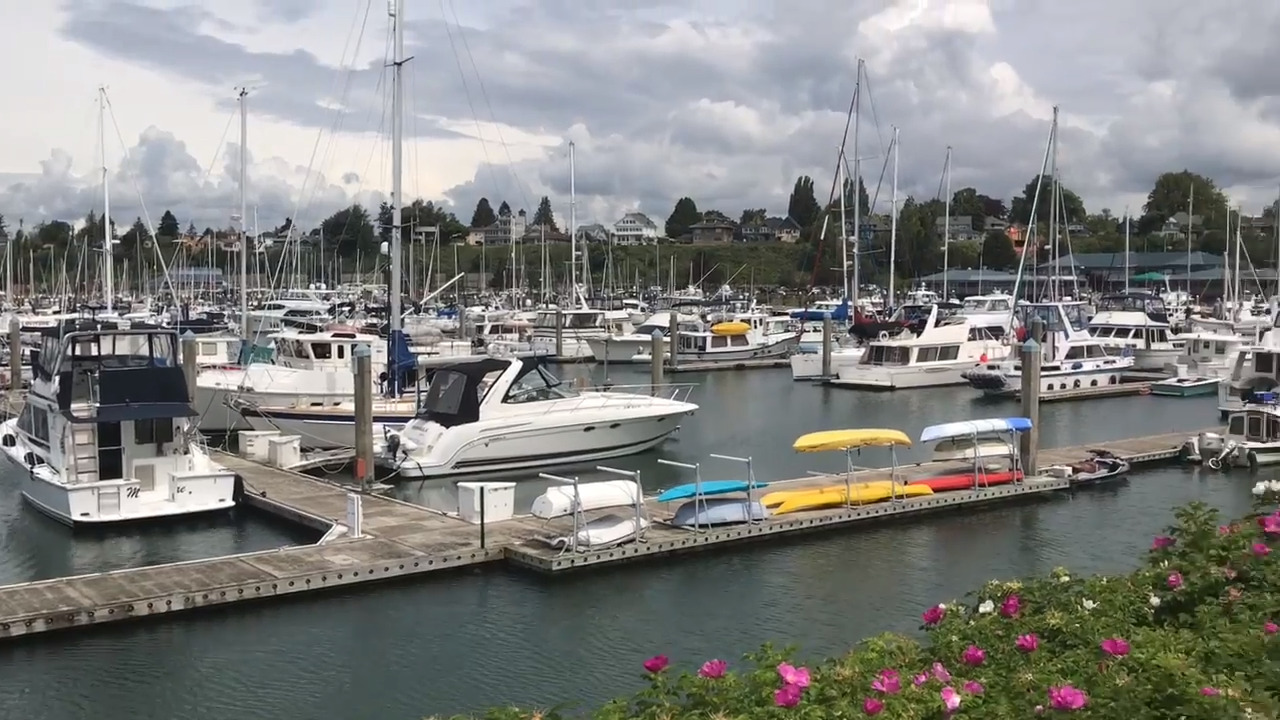 Port of Bellingham installs Squalicum Harbor security gates ...