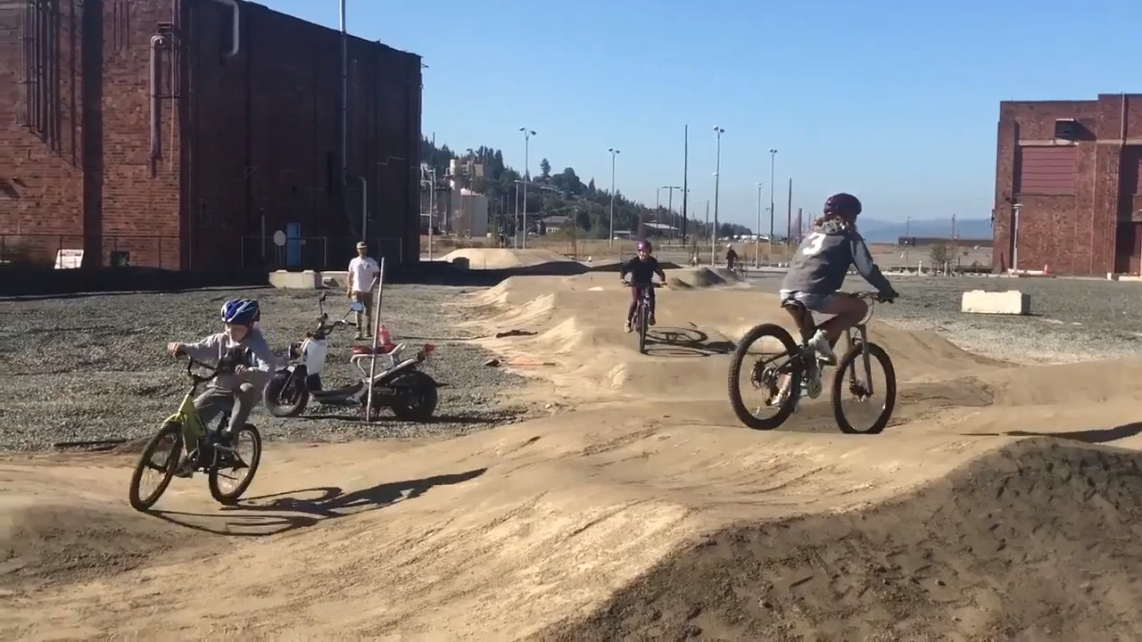New Bellingham waterfront dirt pump track opens to cyclists ...