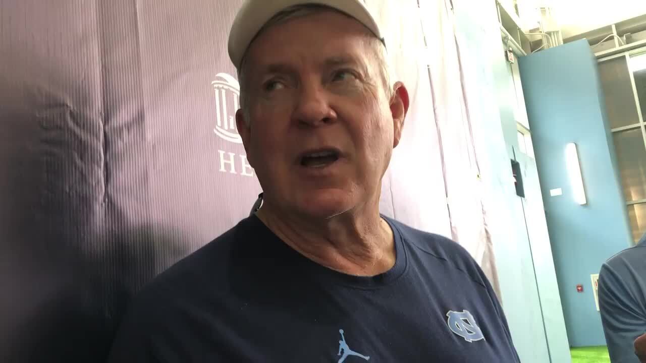 UNC coach Mack Brown talks about freshman QB Sam Howell | The State