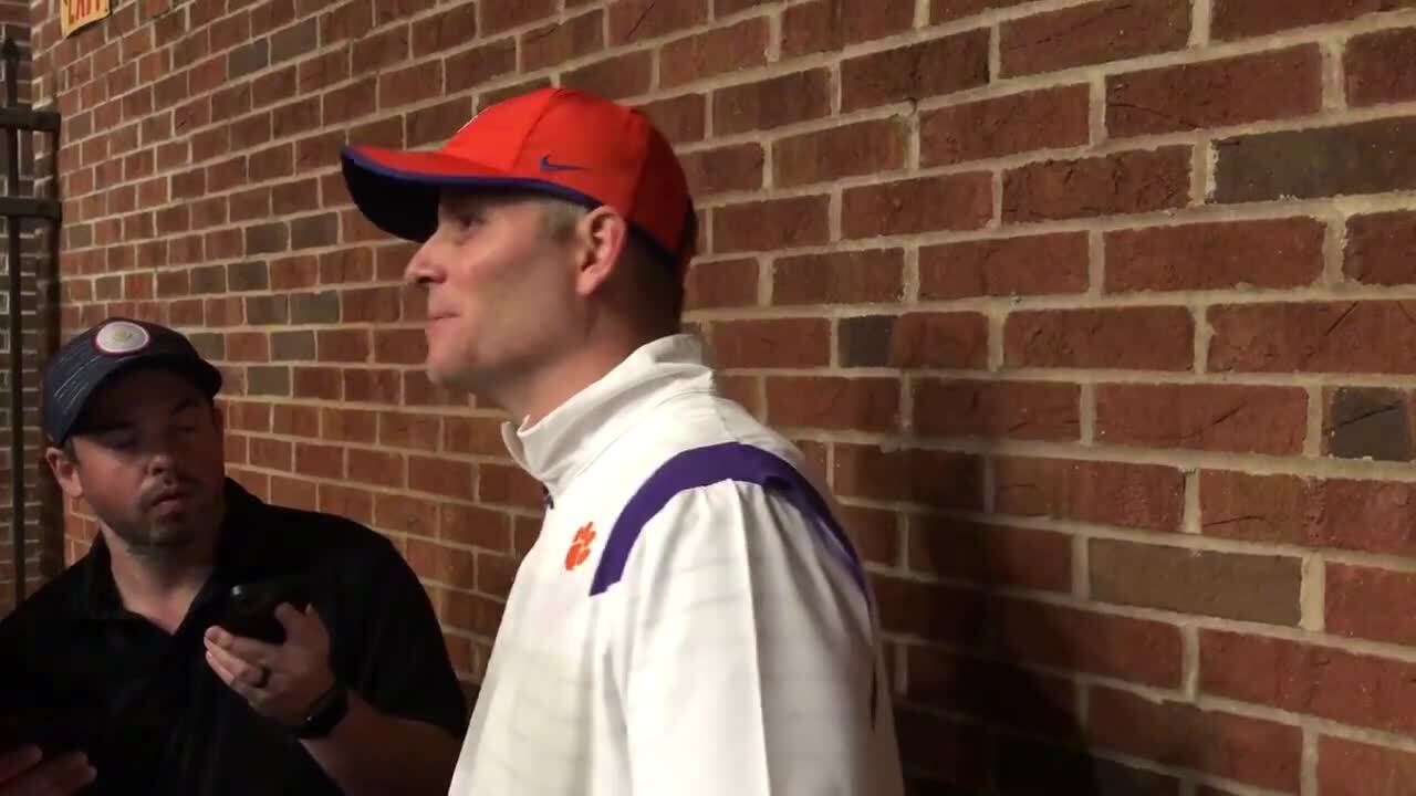 Clemson football Louisville postgame: Brandon Streeter | The State
