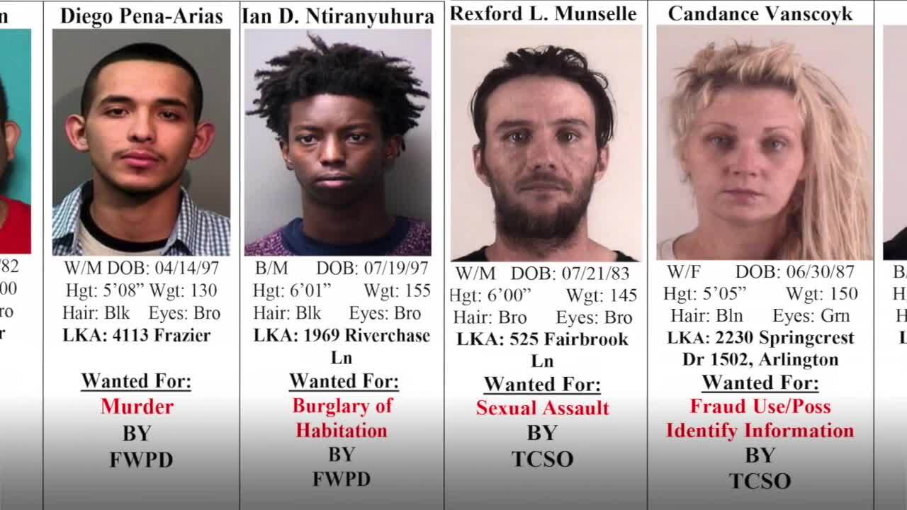 Video: Tarrant County's 10 Most Wanted Criminals, May 23 | Kansas City Star