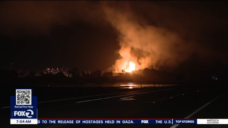 Moss Landing battery plant in CA goes up in flames | Sacramento Bee