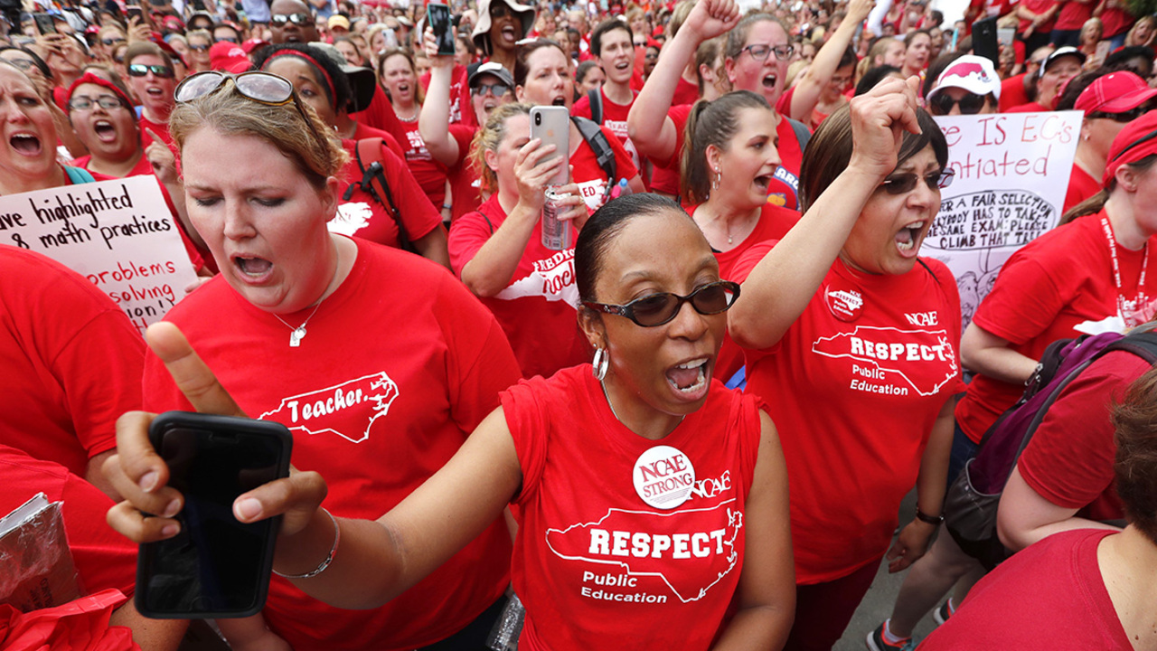 CMS teachers will take days off to march in Raleigh | Charlotte Observer