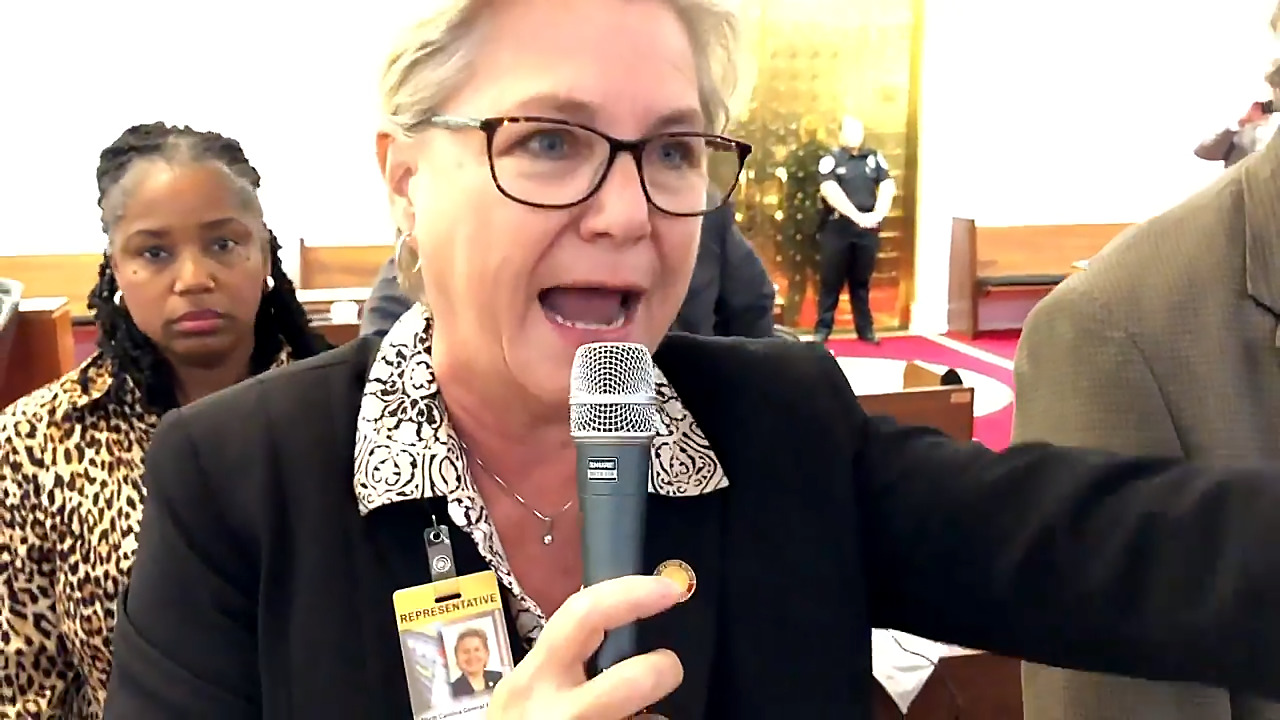 Full Video: Rep. Deb Butler leads Democrat protest of surprise veto ...