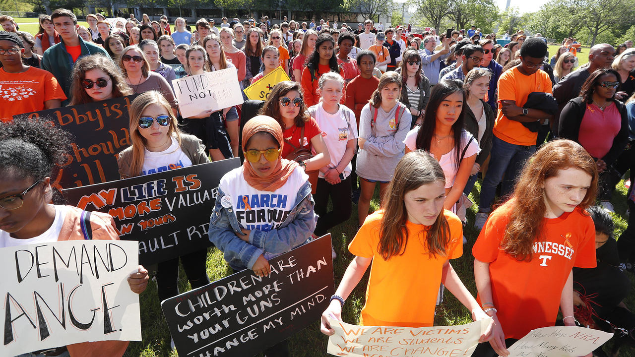 NC students hold walkouts, rallies to call for gun reform | Raleigh ...