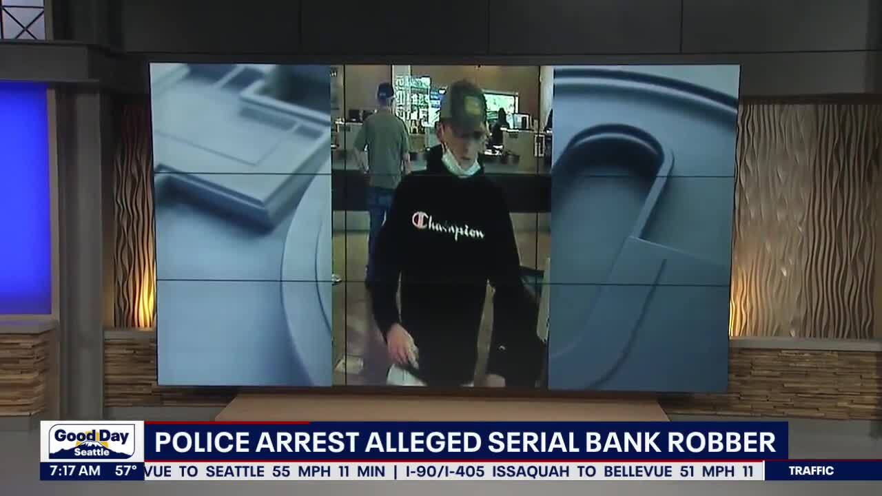 Police arrest alleged serial bank robber in Gig Harbor | Tacoma News ...
