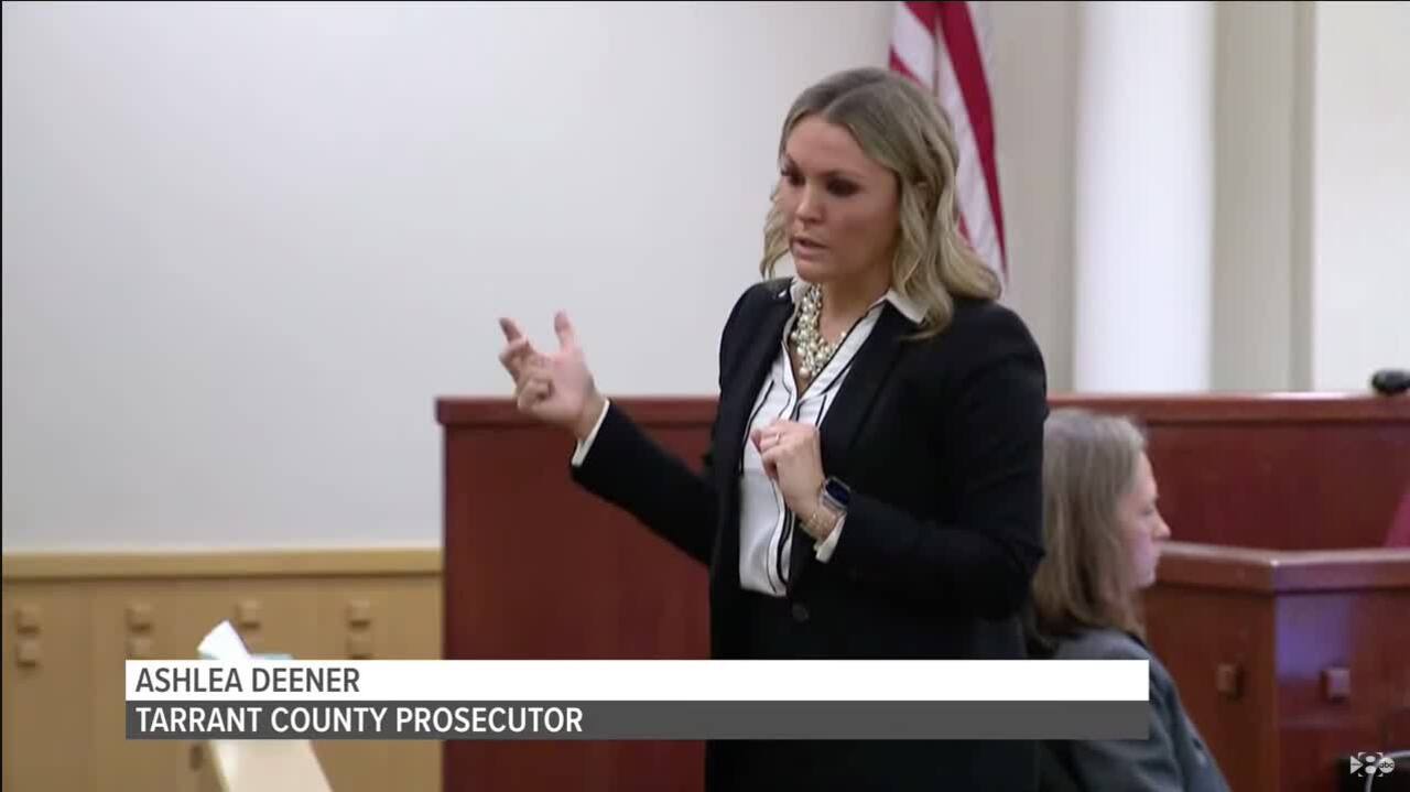 Prosecutor Ashlea Deener told the jury in her opening statement that ...