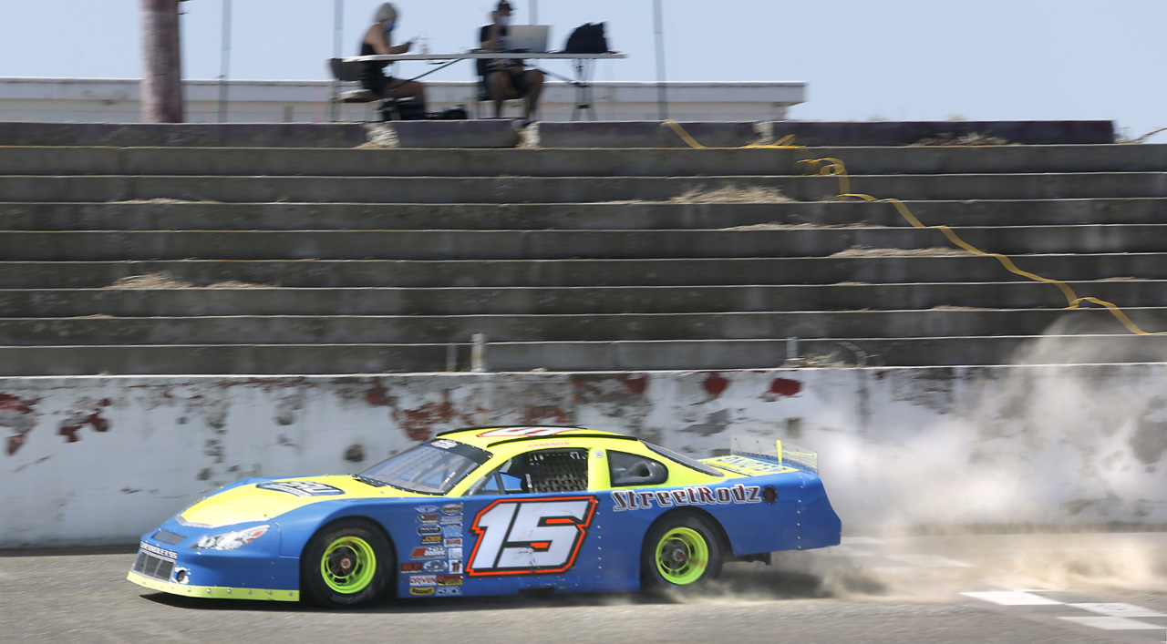 Eric Van Winkle, with Friends of Red Mountain Event Center, explains ...