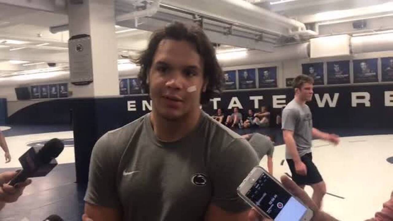 Penn State wrestling: Shakur Rasheed talks battle at 197 pounds | Jan ...