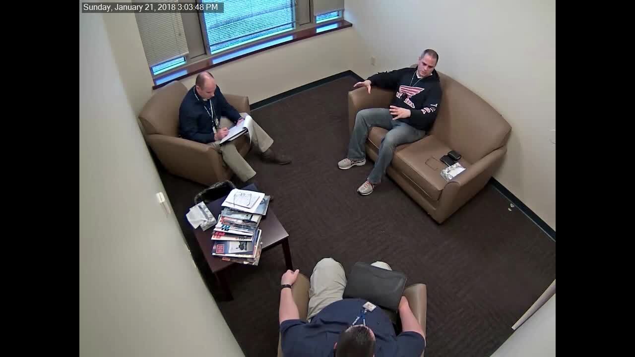 Overland Park police officer Adam Vendetti Interviewed after shooting ...