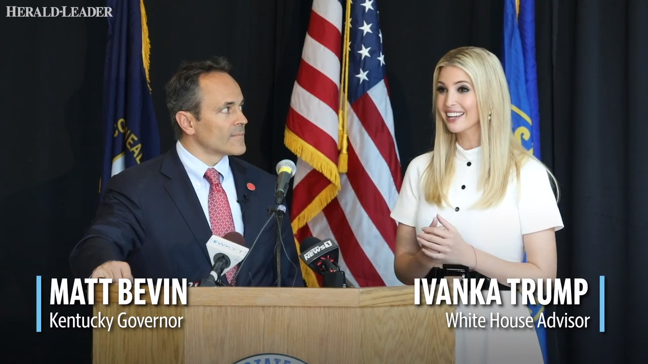 Ivanka Trump, Matt Bevin at Morehead State University | Lexington ...