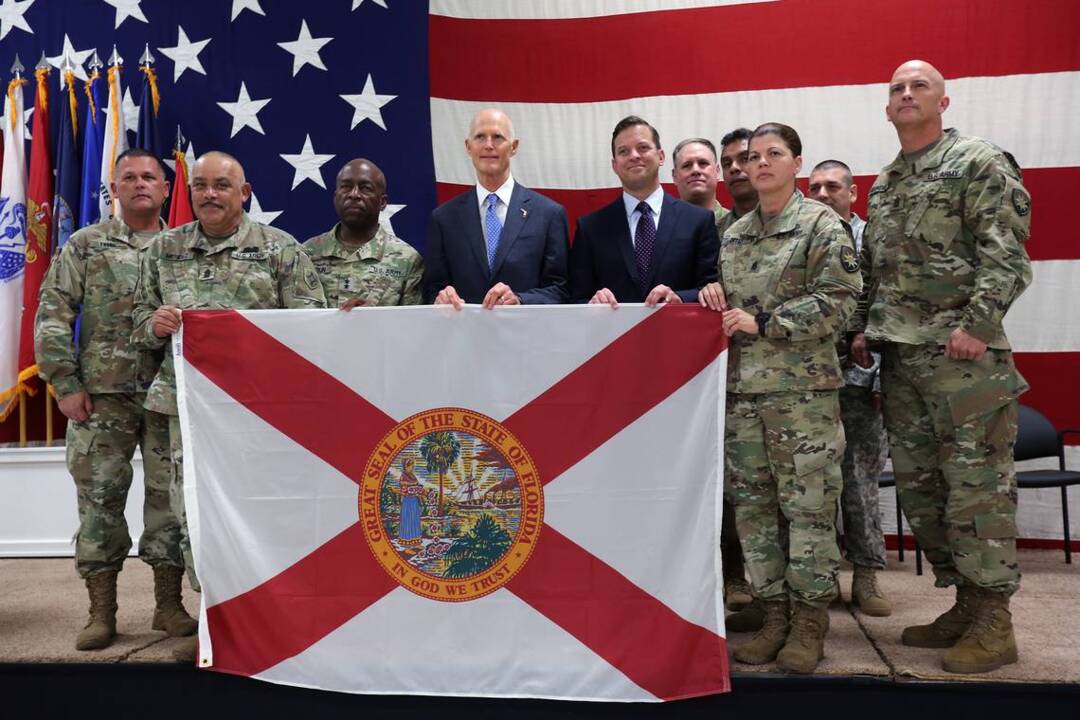 Florida National Guard holds deployment ceremony | Miami Herald
