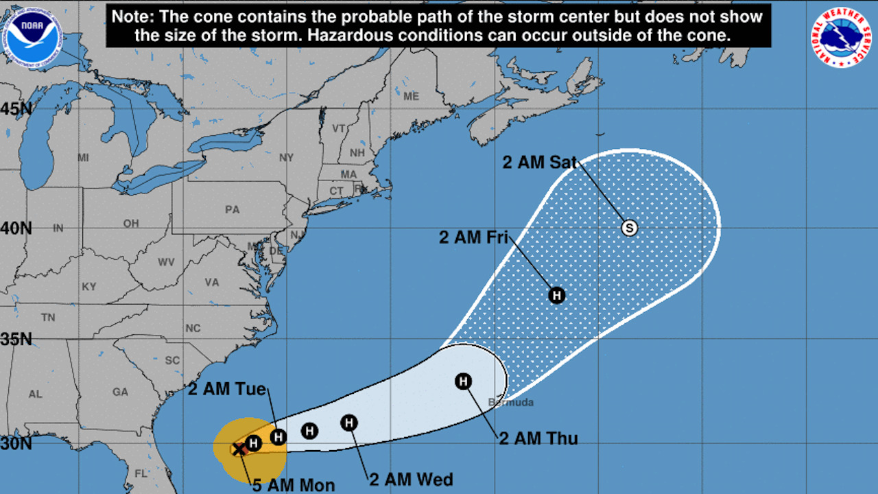 Hurricane Humberto: Track and updates through images | Miami Herald