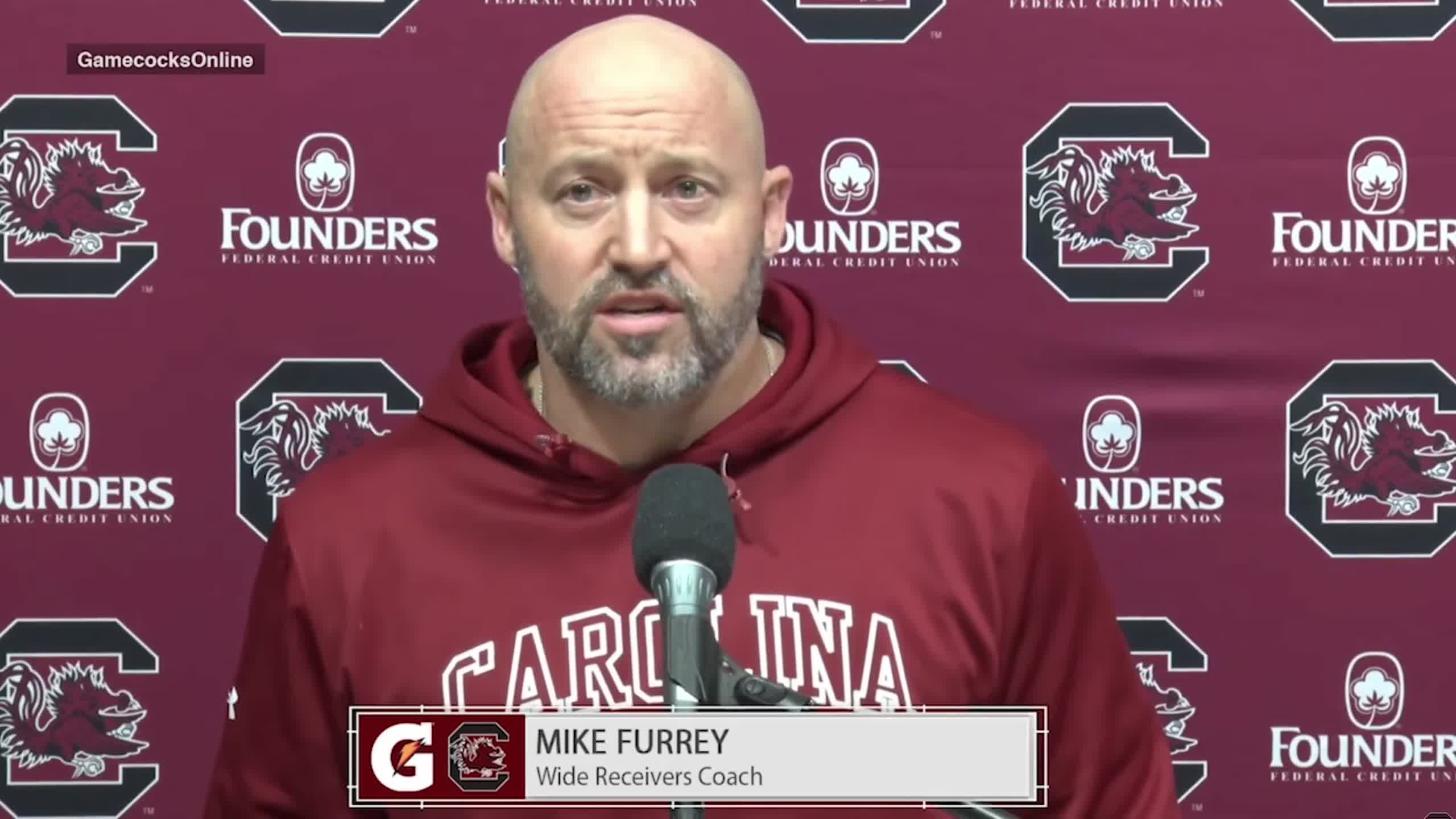 Mike Furrey introduced as USC wide receivers coach | The State