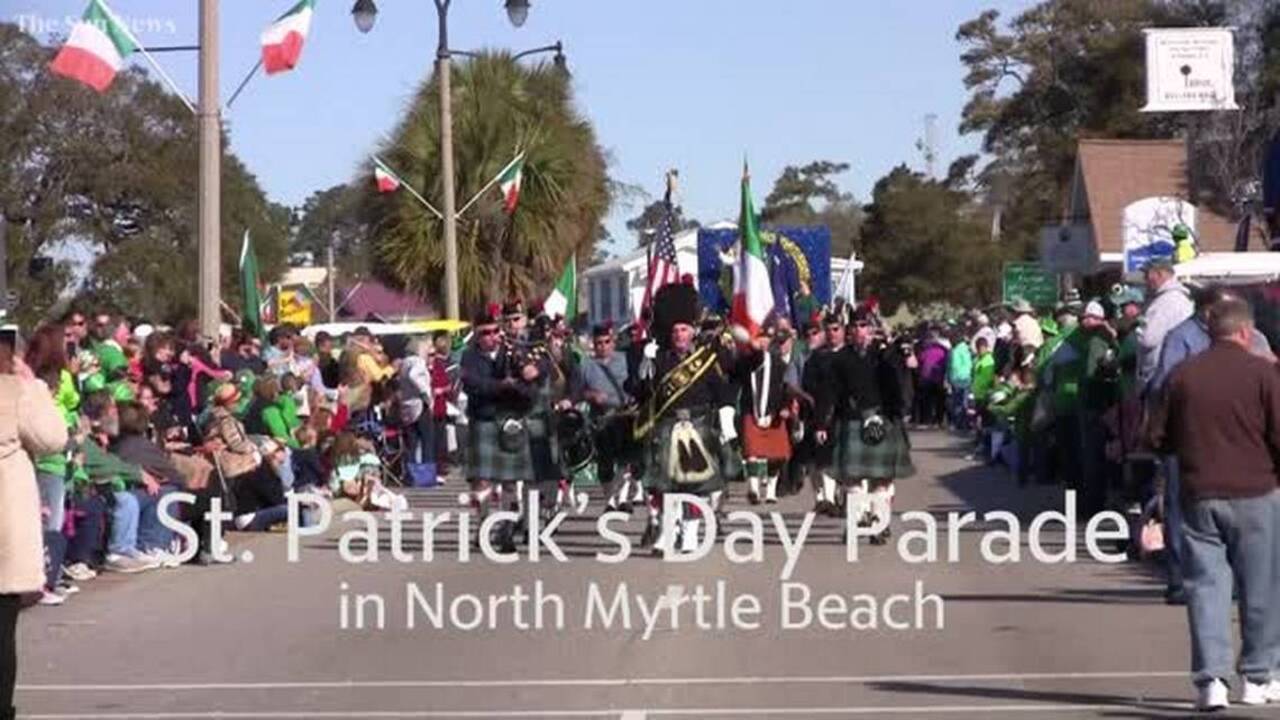 Green fills the streets of North Myrtle Beach for parade | Myrtle Beach ...
