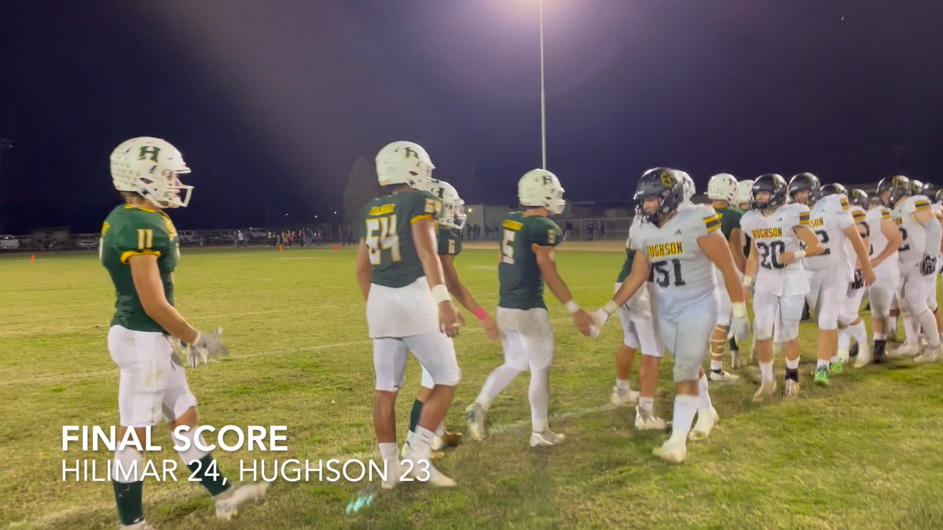Watch highlights of Hilmar's 24-23 win over Hughson | Modesto Bee