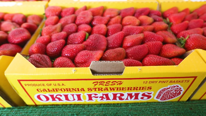 Fresh fruit season has begun at Okui Farms fruit stand (Video) | San ...