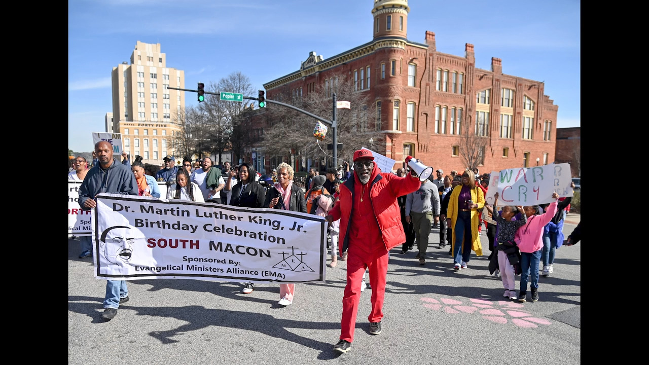 Photos: MLK Jr. Day marches, celebrations held in Macon and Perry ...