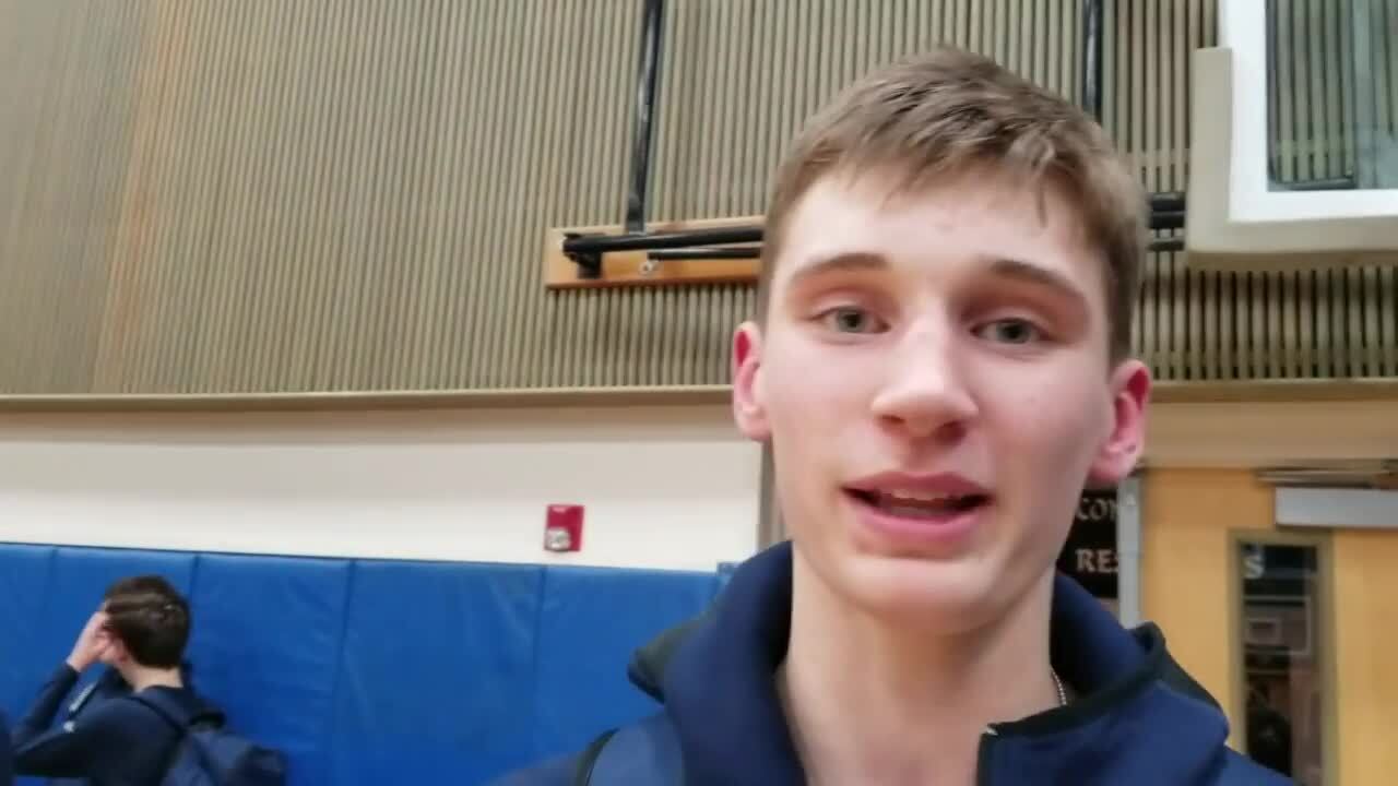 Kai Johnson, Jackson Grant close out win over Rogers to keep Olympia ...