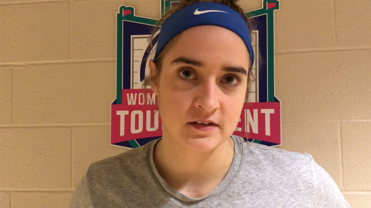 Duke junior Haley Gorecki leads the Blue Devils with 17 points against ...