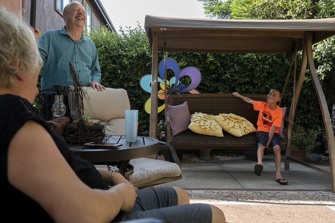 The Fanselau family are trying to reunite their foster children with ...