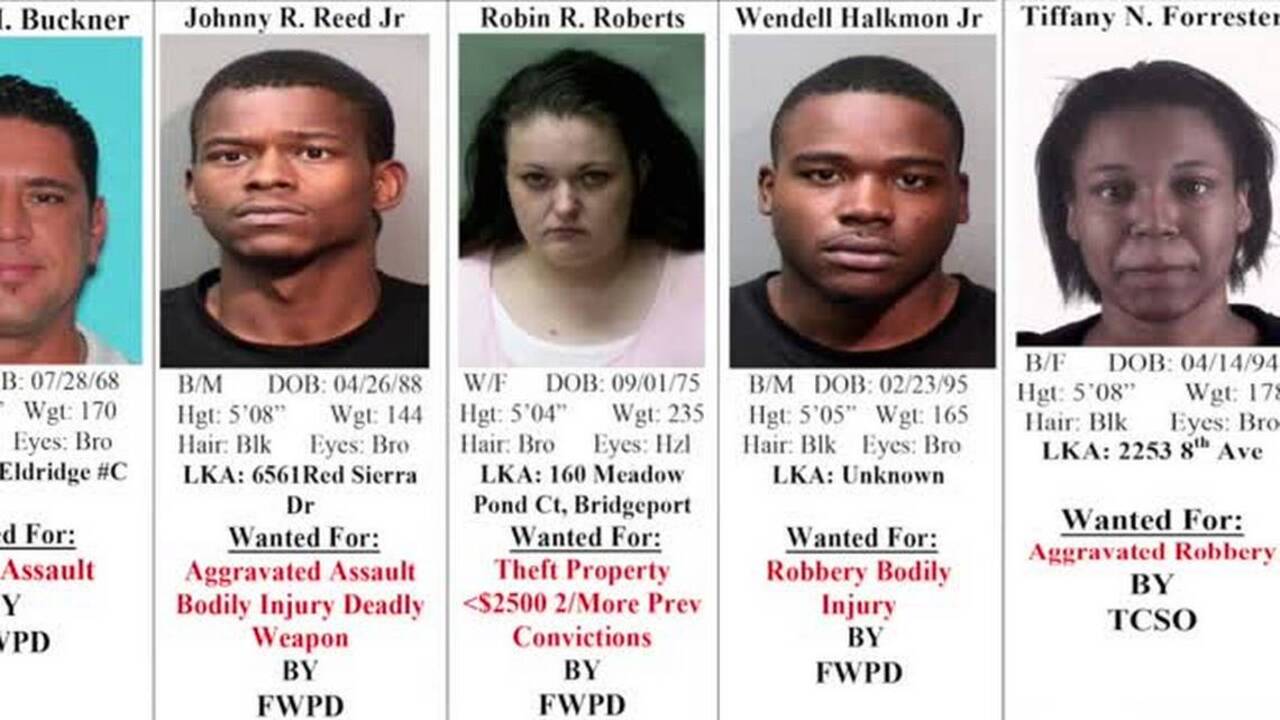Crime Stoppers: Tarrant County's 10 Most Wanted Criminals, January 17 ...