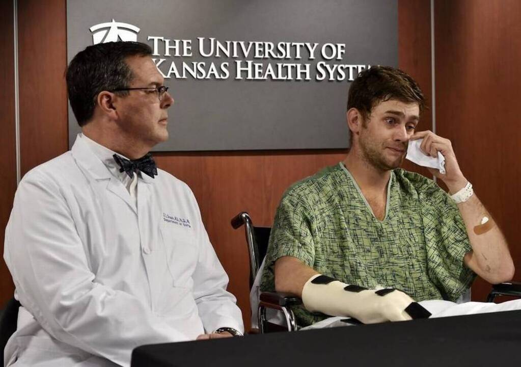 Olathe shooting victim Ian Grillot: 'Just grateful to be alive ...
