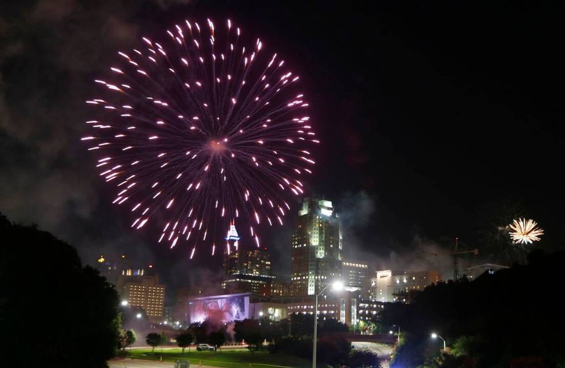Raleigh fireworks grand finale | Charlotte Observer