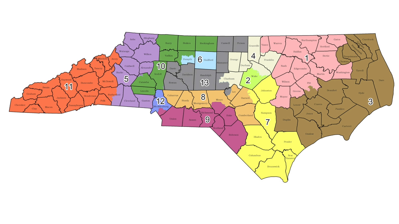 Raleigh, Greensboro districts’ new maps draw Democrats to run | Raleigh ...
