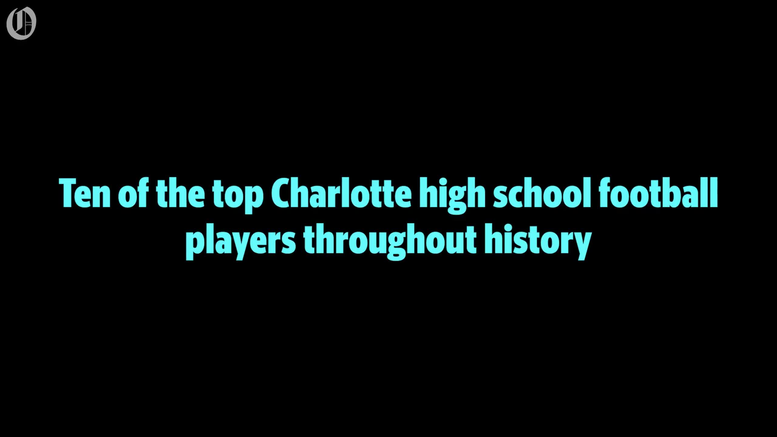 Here some of the best Charlotte high school football players throughout ...