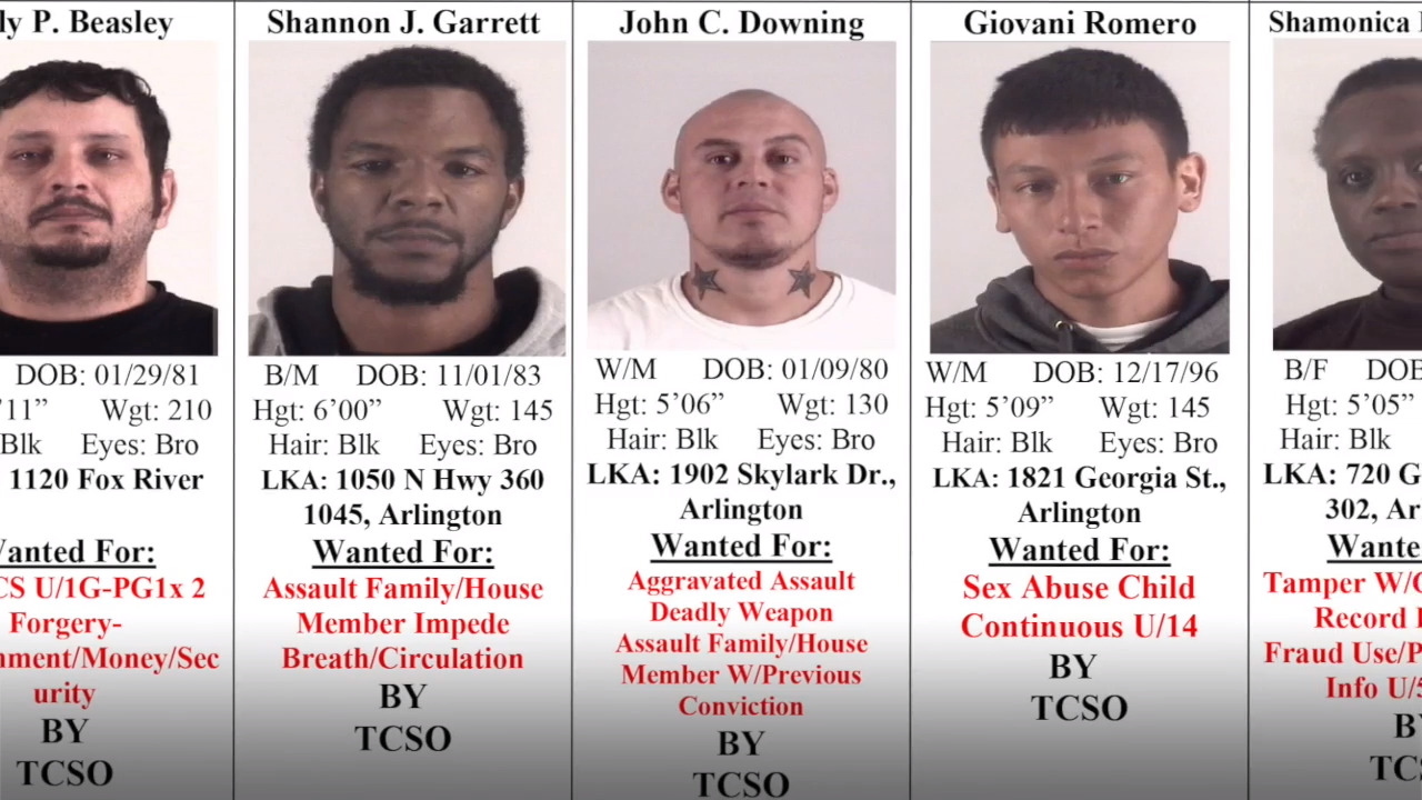 Video: Tarrant County's 10 Most Wanted Criminals, August 29 | Modesto Bee